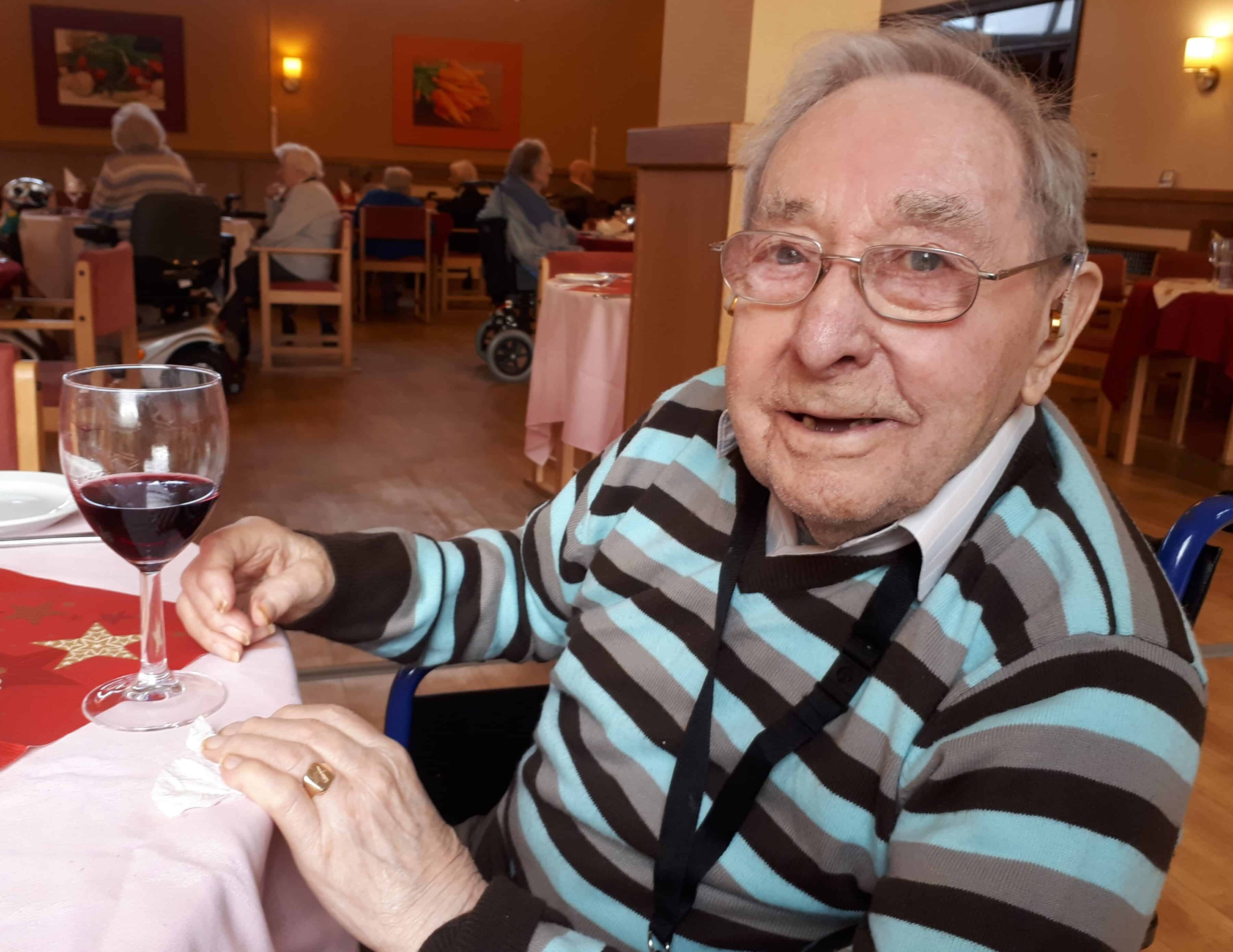 Lord Harris Court resident and WWII veteran celebrates his 100th ...