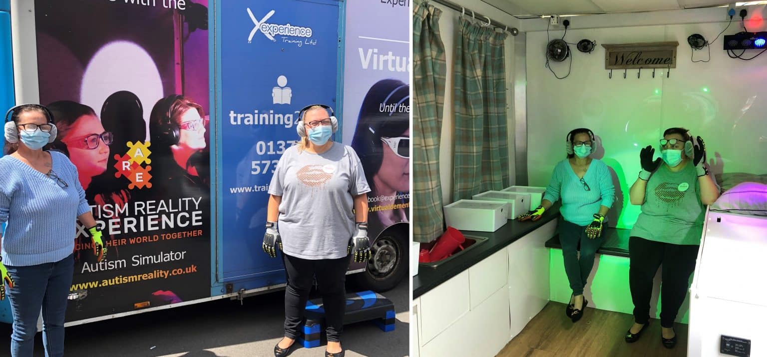 Harry Priestley House staff experience first-hand what it feels like to ...