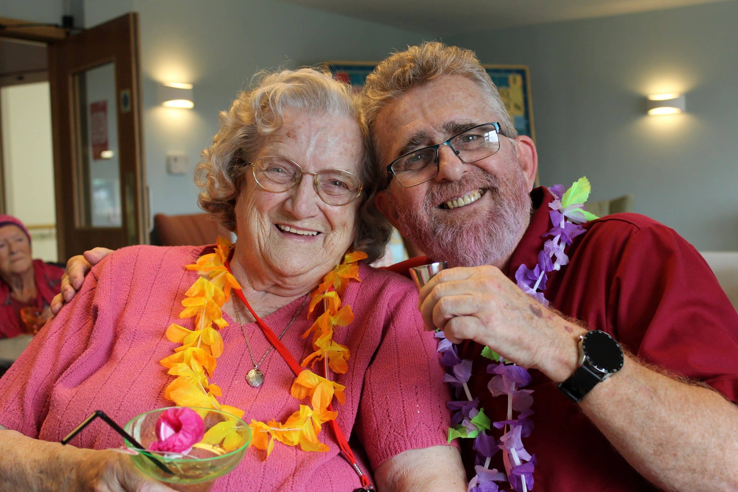 Queen Elizabeth Court residents and staff go ‘full pink’ to help combat ...