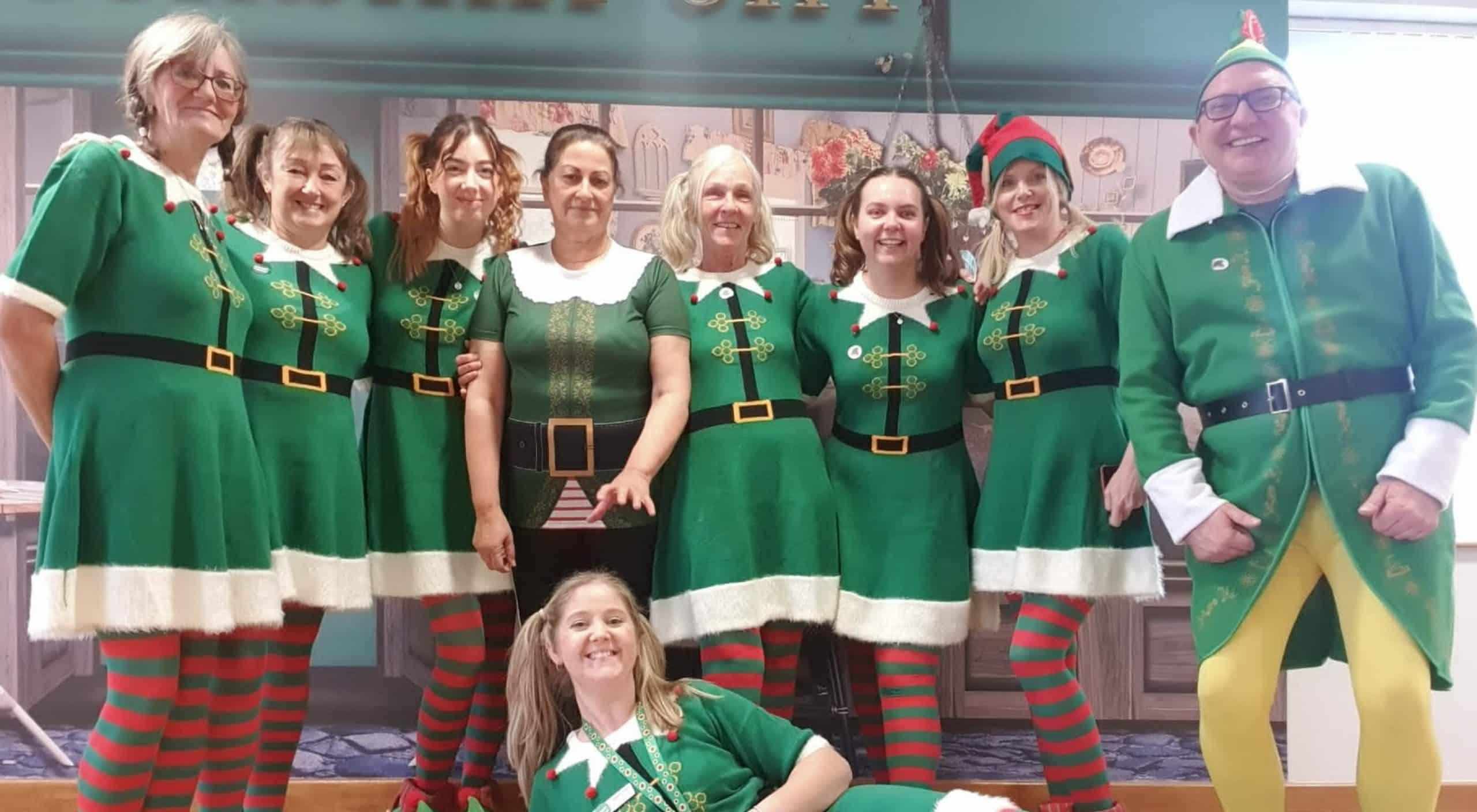 RMBI Care Co. care homes celebrate Elf Day - RMBI