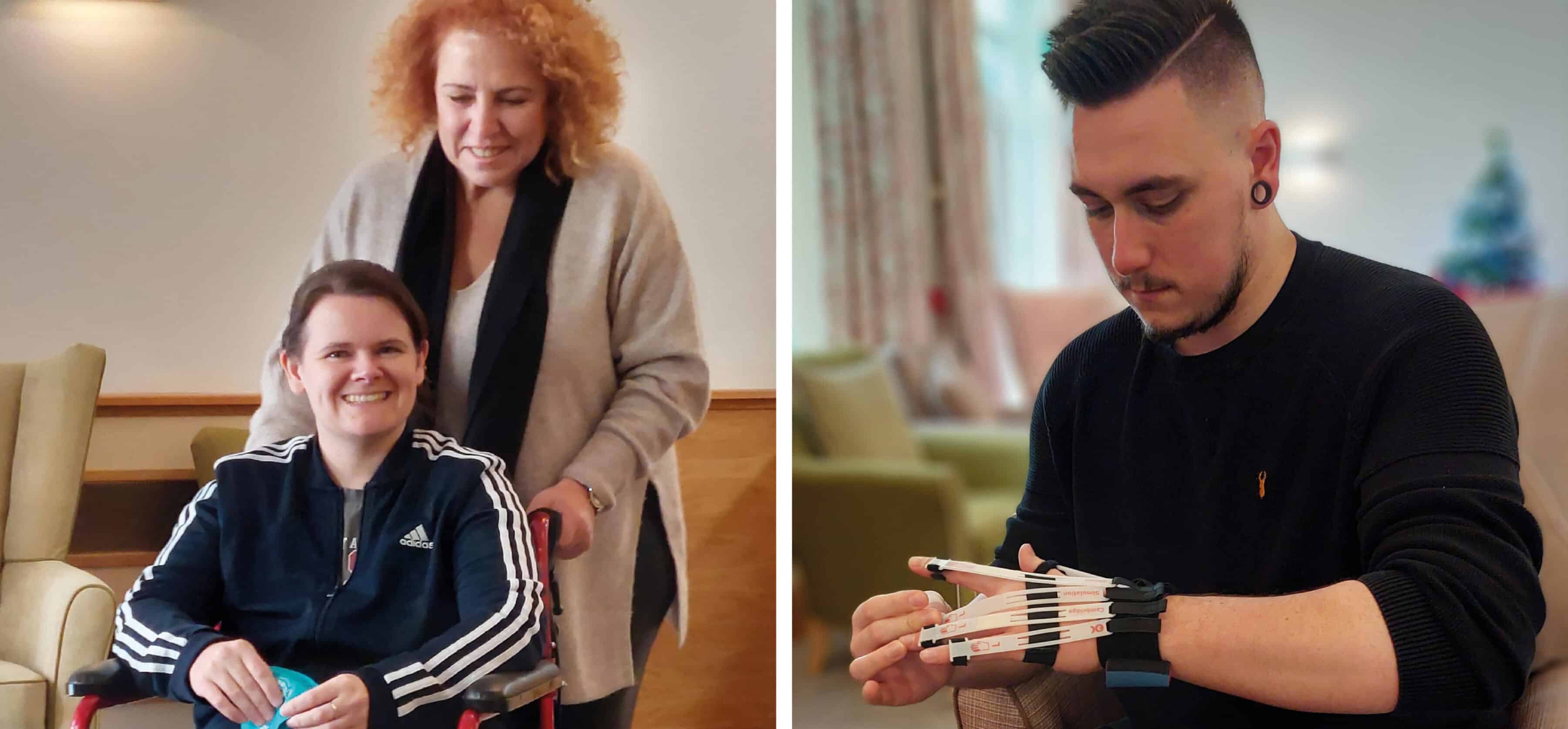 Staff at Queen Elizabeth Court experience first-hand what it feels like ...