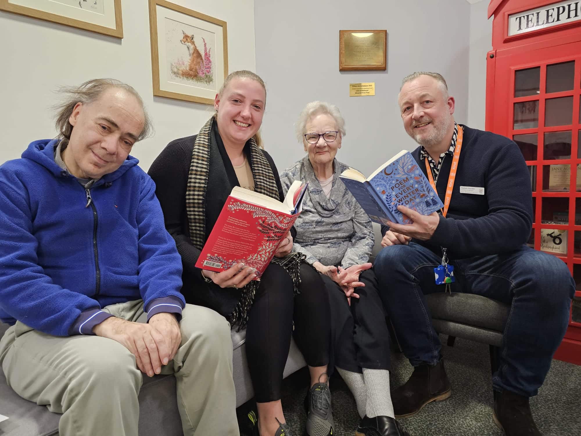 Thought-provoking poetry enthrals Shannon Court residents - RMBI