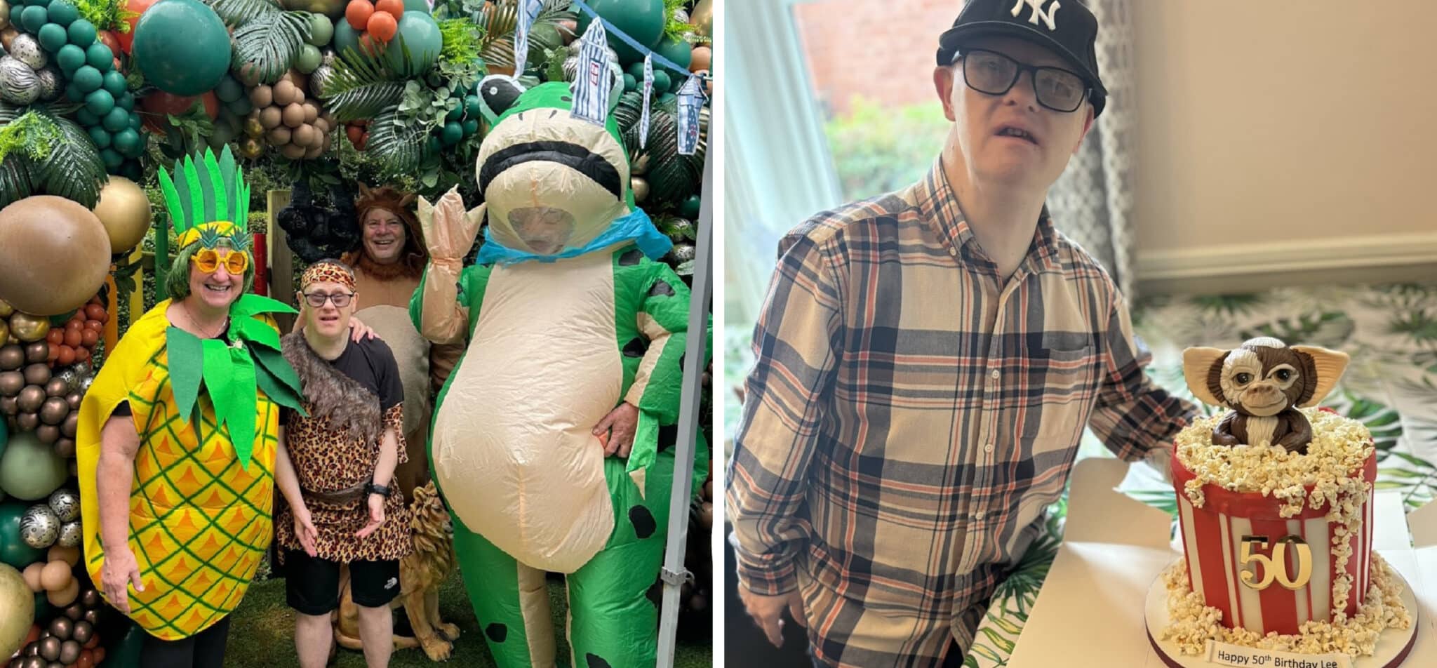 Harry Priestley House residents enjoys a wild safari themed party - RMBI